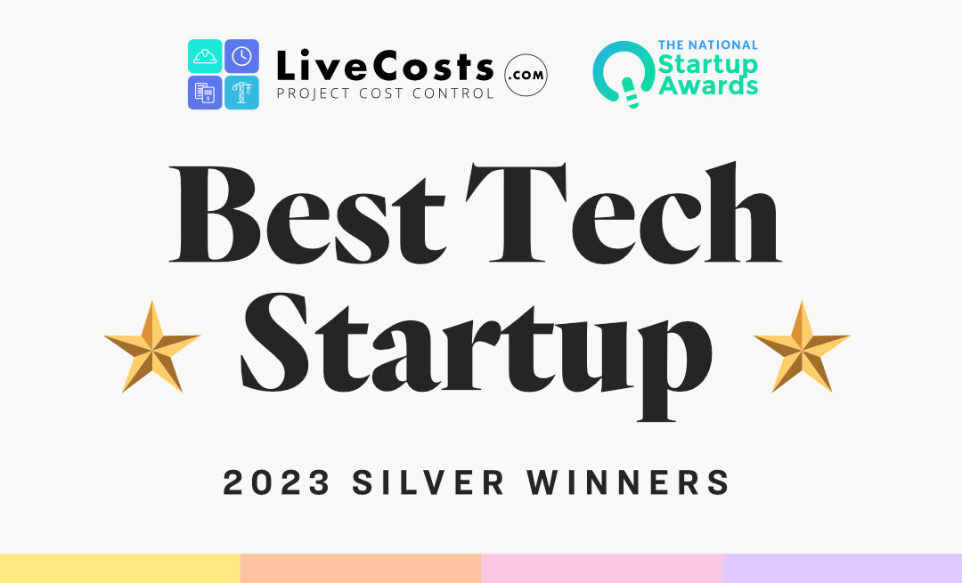 Big Win For LiveCosts For "Best Tech Startup"
